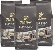 Tchibo Espresso Milano Style - 1 kg x 3 zrnkové kávy - Intenzita: 4/6