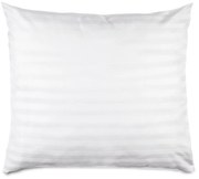 BAMBUSOVÝ POVLAK NA POLŠTÁŘ STRIPE WHITE 50X60 CM BÍLÉ