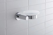 Duravit D-Code mýdelník Ø10 cm pro 1 mýdloChrom - pravostranný