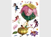 Dětská samolepka na zeď Disney Víly v Balónu | 65 x 85 cm | DDK884