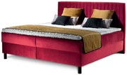 ND Reto Boxspring 180x200cm červená