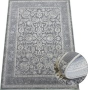 BE Koberec Allianz 6301 GREY - šedý obdélníkový Rozměr: 60x100 cm
