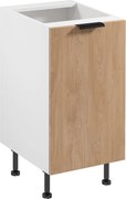 SORENTO bp | dolní skříňka D45 s dvířky | 45 cm | LEVÁ | bílá/puccini