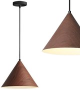 Toolight Stropní svítidlo APP1443-1CP DARK WOOD