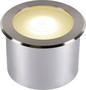 LA 1006107 DASAR FLAT 120 EL zápustné zemní svítidlo z nerezové oceli 7 W 4000 K - BIG WHITE (SLV)