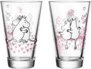Sklenice Moomin Love 0,22l, 2ks / 30. výročí