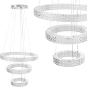 Toolight Toolight, LED stropní svítidlo 60cm, 76W, 4000K, MS008-CP, chromová, OSW-09618
