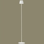 Brilliant G40445/75 Venkovní stojanová AKU lampa MACOBO bílá USB-C
