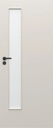 Porta doors Interiérové dveře bezfalcové 80 P, 848 × 1970 mm, SOFT CPL, pravé, kašmír, prosklené
