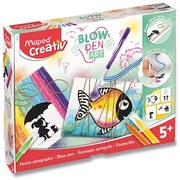 Sada Maped Creativ Blowpen String´Art - Foukací pero 6 barev
