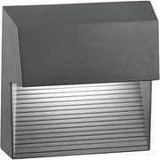 NV 752250 Venkovní nástěnné svítidlo KRYPTON tmavě šedý hliník LED 6W 3000K 220-240V 32st. IP54 - NOVA LUCE