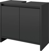 Livarno® Skříňka pod umyvadlo Oslo, antracitová