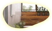 Tutumi Rea Cloud A, LED koupelnové zrcadlo 100x60cm P11386, HOM-05500