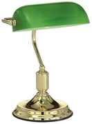 Ideal Lux - Stolní lampa 1xE27/60W/230V mosaz