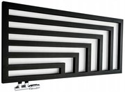 Regnis Kreon Zenit, topné těleso 1000x550 mm, 541W, černá matná, KZ100/55/BLACK
