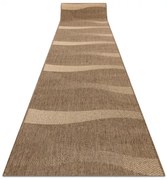 Běhoun SIZAL FLOORLUX model 20212 coffe / mais
