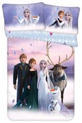 Bavlněné dětské povlečení do postýlky 100x135 cm Frozen 2 – Jerry Fabrics