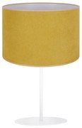 Duolla - Stolní lampa BRISTOL 1xE14/15W/230V pr. 17,5 cm žlutá/bílá