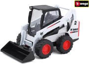 Kovový model bburago 10 cm bobcat s590 skid-steer loader w/bucket