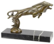Bronzová socha - LEV ART DECO