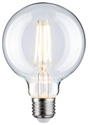 Paulmann 28969 Globe G95 LED čirá žárovka, 7,5W LED 2700K E27 stmívatelná, prům. 9,5cm