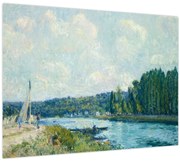 Obraz - Alfred Sisley, The Banks of the Oise, reprodukce (70x50 cm)