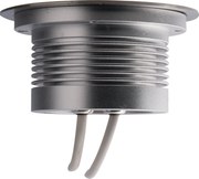 FAN LED-IRIDE-R14 Pochozí venkovní LED svítidlo IRIDE DC12/24V stříbrná, hliník, 18x1 W, RGB, stmívatelné, IP67, 114,5 x 7,3 cm - FANEUROPE