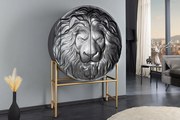 Designová vysoká komoda Hergus 140 cm černé mango