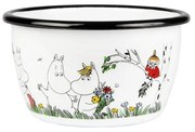 Smaltovaná miska Moomin Happy Family 300ml, Muurla Finsko