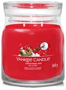 Yankee Candle vonná svíčka Signature ve skle střední Christmas Eve 368g