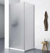Aqualine Pilot - Sprchový kout 70x70 cm, chrom/sklo Brick PT070-01