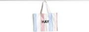 Nákupní taška Candy shopper Blue, Red and White M HAY