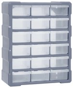 Organizér s 18 středně velkými zásuvkami 38 x 16 x 47 cm 149598
