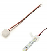 Konektor pro VODĚODOLNÉ LED pásky, klip, kabel 10mm