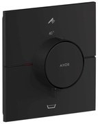 Axor ShowerSelect ID - Termostatická baterie pod omítku, pro 2 spotřebiče, matná černá 36753670