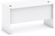 Kancelářský psací stůl MIRELLI, 140x80 cm, bílá