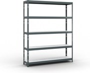 Policový regál 1966x1600x400 mm, nosnost 350kg