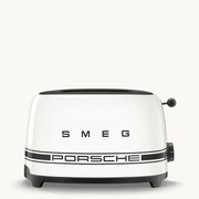 Smeg Toustovač Porsche x SMEG, 50's Retro Style, 2x2 950 W, bílá TSF01PCWEU