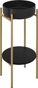 Sapho Sapho, PUNO podstavec s umyvadlem 375x870x448xmm, zlatá mat, SKA380-5-01