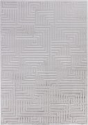 Ayyildiz, Kusový koberec Sahara 1114 Silver, 120x170, šedá, obývací pokoj