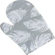 Bellatex Kuchyňská chňapka 28x18 cm Pírka šedá, bílá