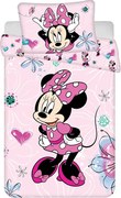 XPOSE® Povlečení do postýlky MINNIE - Flowers 02