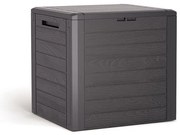 Box zahradní WOODEBOX umbra 58,5cm - 140l