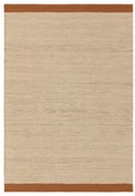 Krémový/v terakotové barvě ručně tkaný vlněný koberec 120x170 cm Lima Rust – Asiatic Carpets