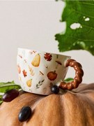 Sinsay - Keramický hrnek s podzimním motivem - vícebarevná