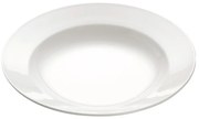 Bílý porcelánový talíř na těstoviny Maxwell &amp; Williams Basic Bistro, ø 28 cm