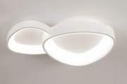 Stropní designové LED svítidlo Organic White 58