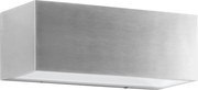 FAN LED-W-TWIN-XL NIK Venkovní nástěnné svítidlo LED TWIN nikl hliník 35W 4440lm 4000K IP54 10,8x30x12 cm - FANEUROPE