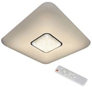 Stropní LED svítidlo Yax, 1x LED 24w, 3000-6000k, w, s ovladačem