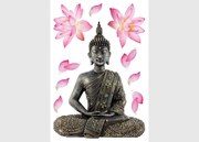 Samolepka na zeď Buddha | 42.5 x 65 cm | DSM3447